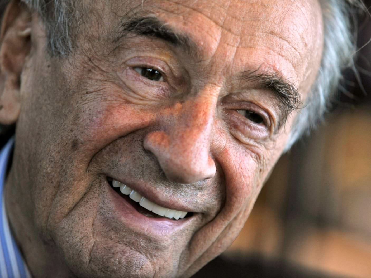 Elie Wiesel, Nobel Peace Prize laureate and renowned Holocaust survivor ...