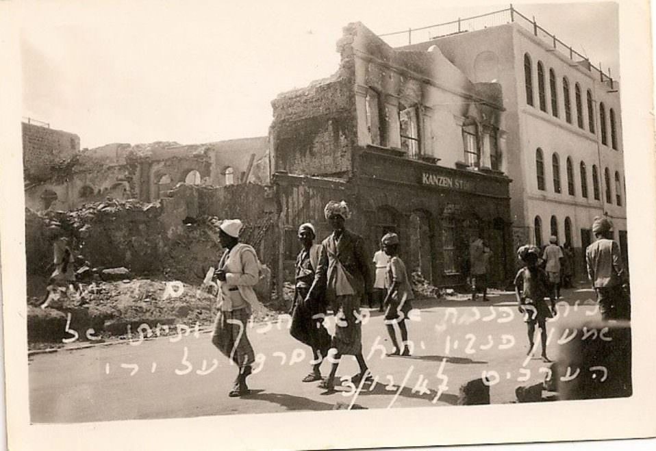 Jews of Aden recall the pogrom sparked by UN vote on Palestine ...