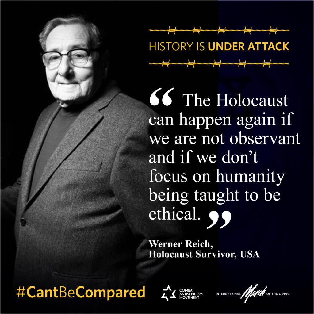 Werner Reich, a survivor of Mengele’s experiments and the death march ...