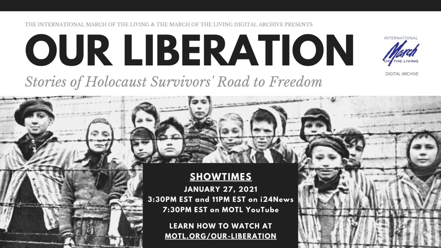 “Our Liberation: Stories of Holocaust Survivors’ Road to Freedom ...